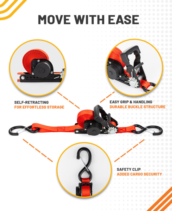 Get Ready! 1 in x 15 ft Retractable Ratchet Strap is Coming Back in Dec ...