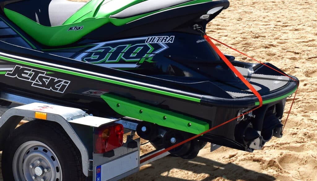 3-Point Retractable Ratchet Straps for Jet Skis