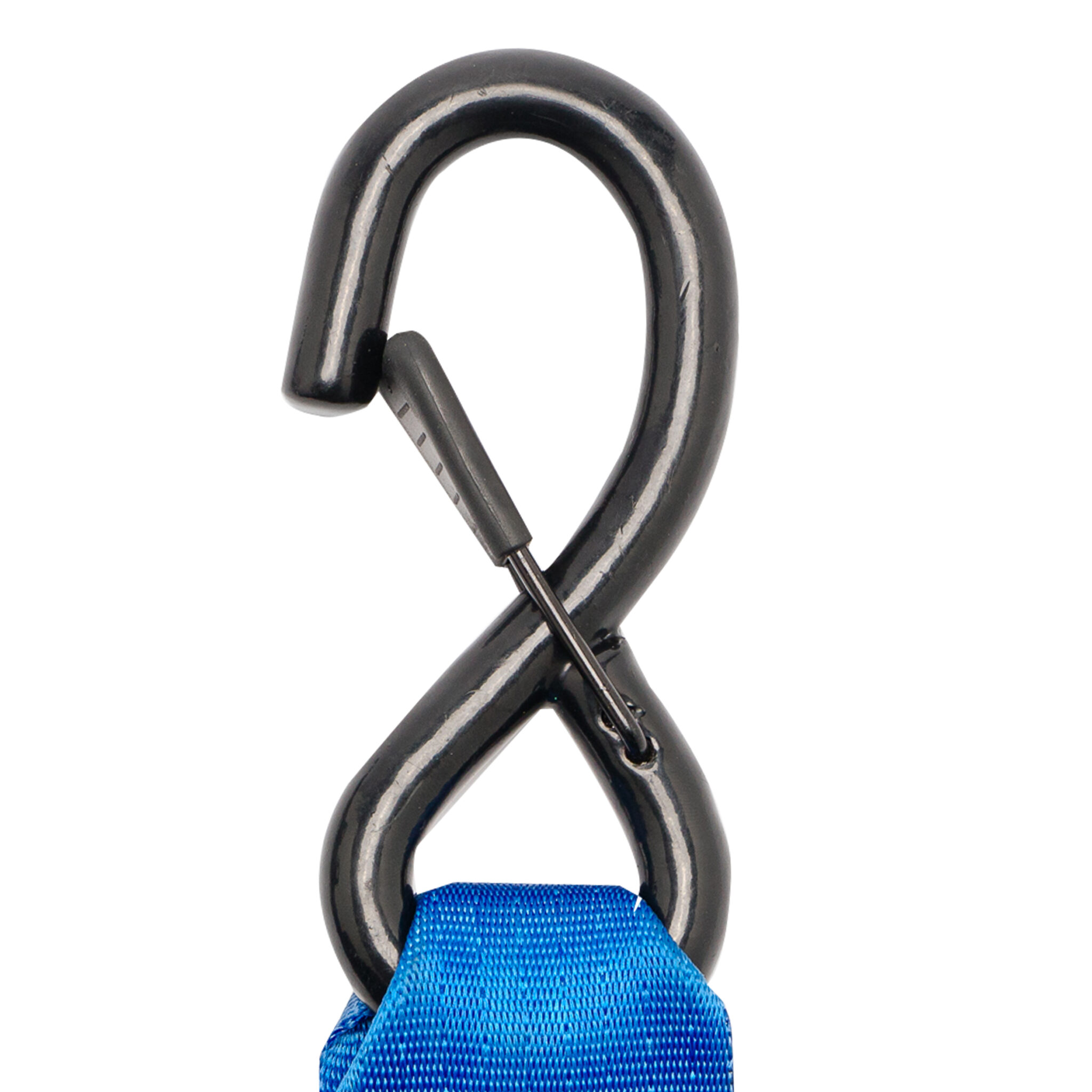 1 7/8 in x 4 ft Dual Lock Transom Retractable Ratchet Strap- Steel ...