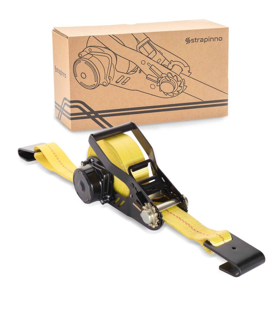 Secure ATVs with Double J Hook Retractable Tie-Down Straps - Strapinno